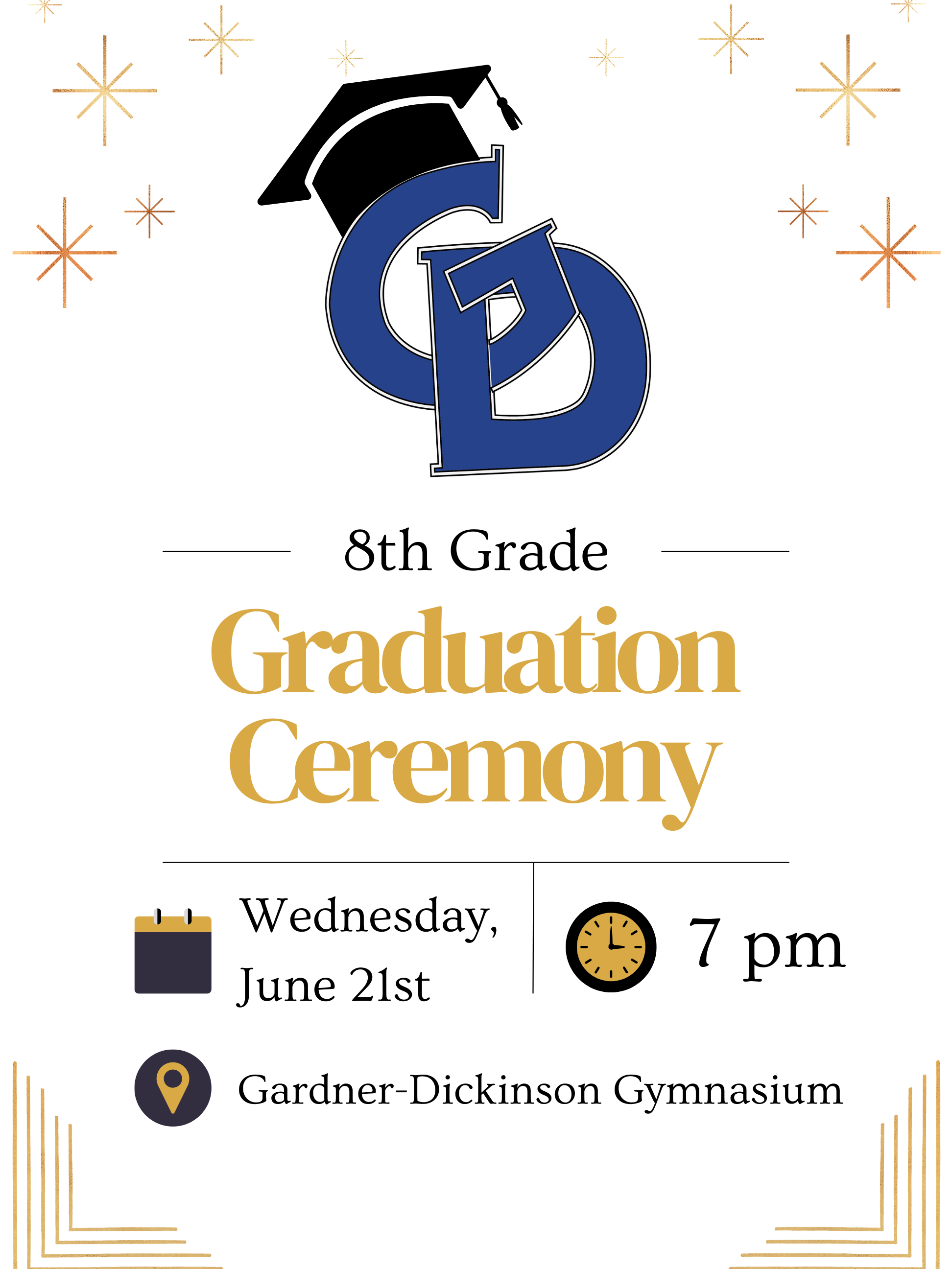 8th Grade Graduation Ceremony 6/21 @ 7pm – Wynantskill Union Free ...